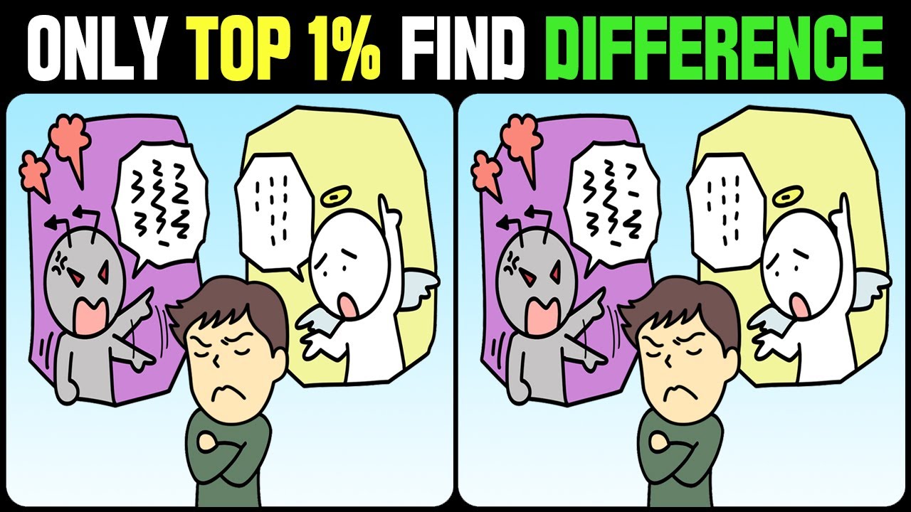 Spot The Difference : Only Genius Find Differences [ Find The ...