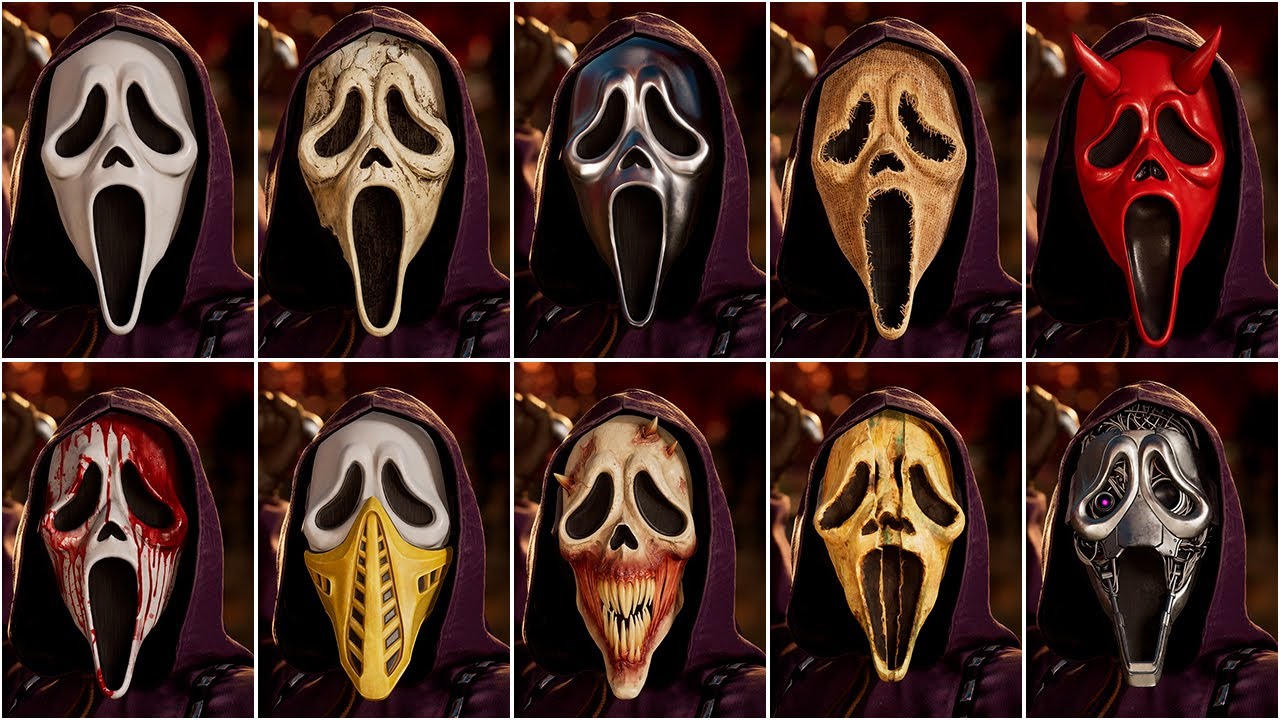 Ghostface in Mortal Kombat 1 – All Ghostface Costumes and Masks ...