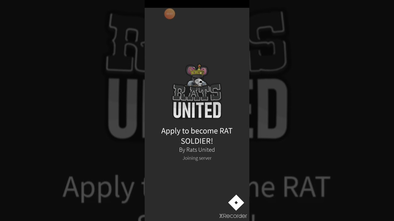 How to become a rat soldier (all correct answers needed to become one ...