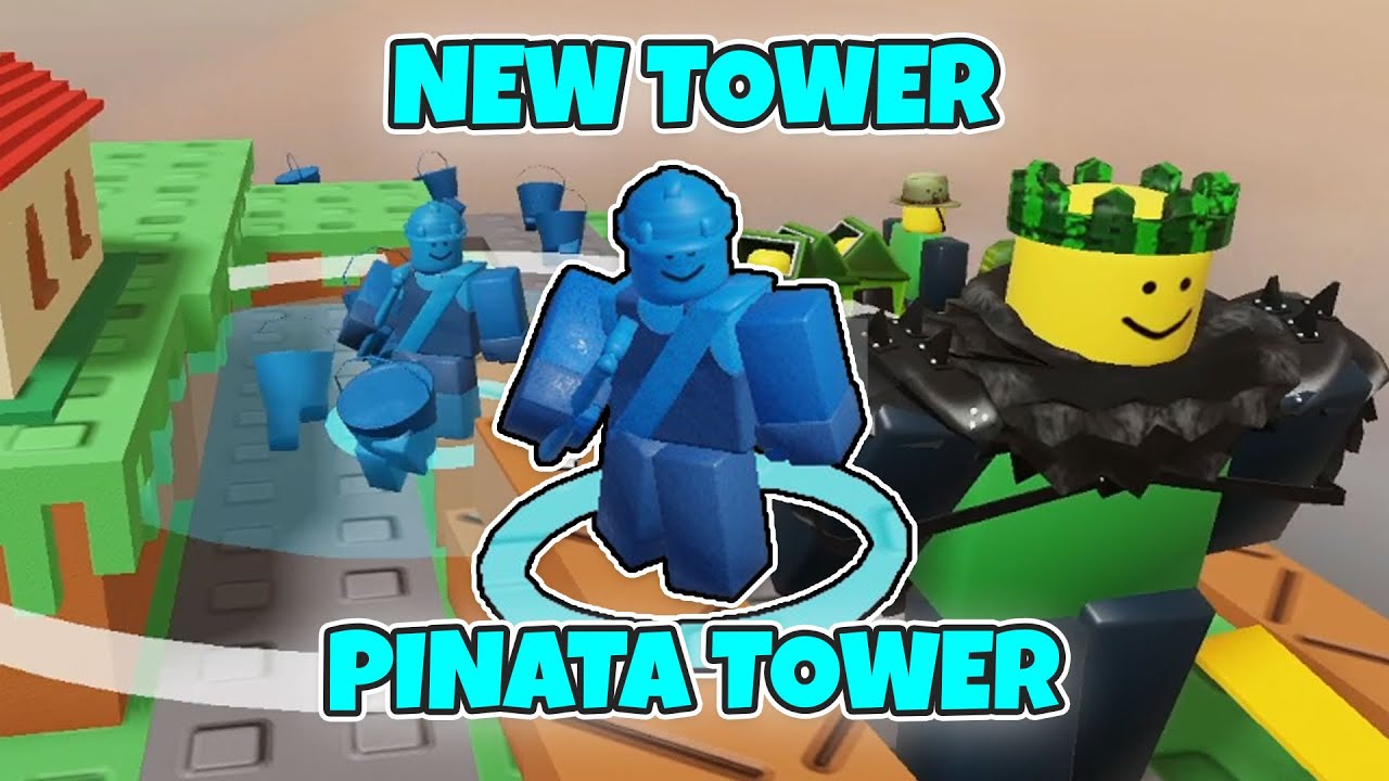 How To Get PINATA TOWER and PINATA TOWER SHOWCASE in Doomspire Defense ...