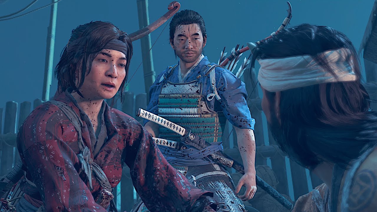 Jin Rescues Taka the Blacksmith - Ghost of Tsushima PS5 (4K 60FPS ...
