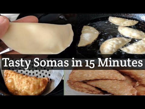 Somas Recipe/Sweet Somas Recipe/Sweet Recipes /Snacks/Somas Recipe/How ...
