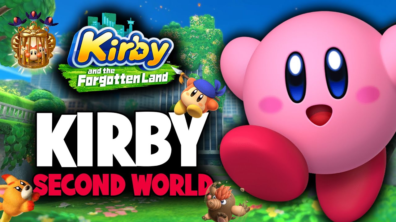 Kirby and the Forgotten Land - Gameplay em live - YouTube