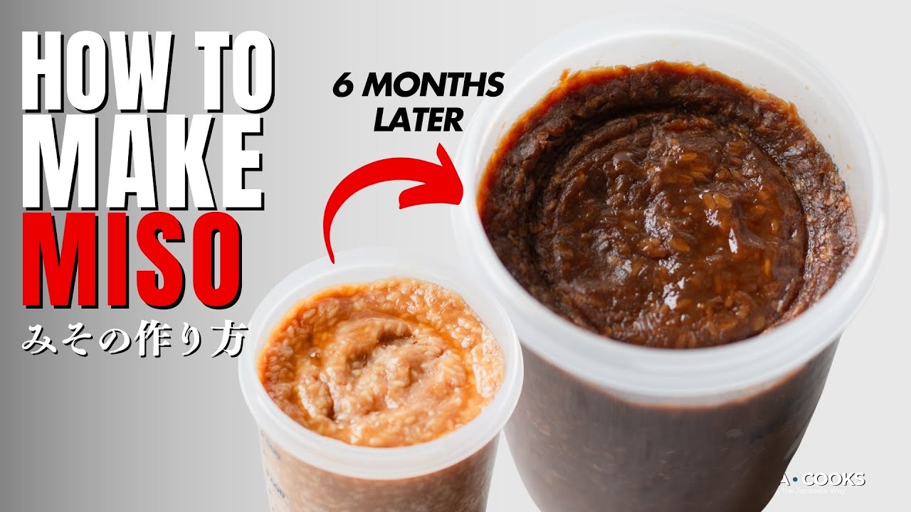 How to Make Miso Paste at Home | Homemade Miso Recipe - YouTube