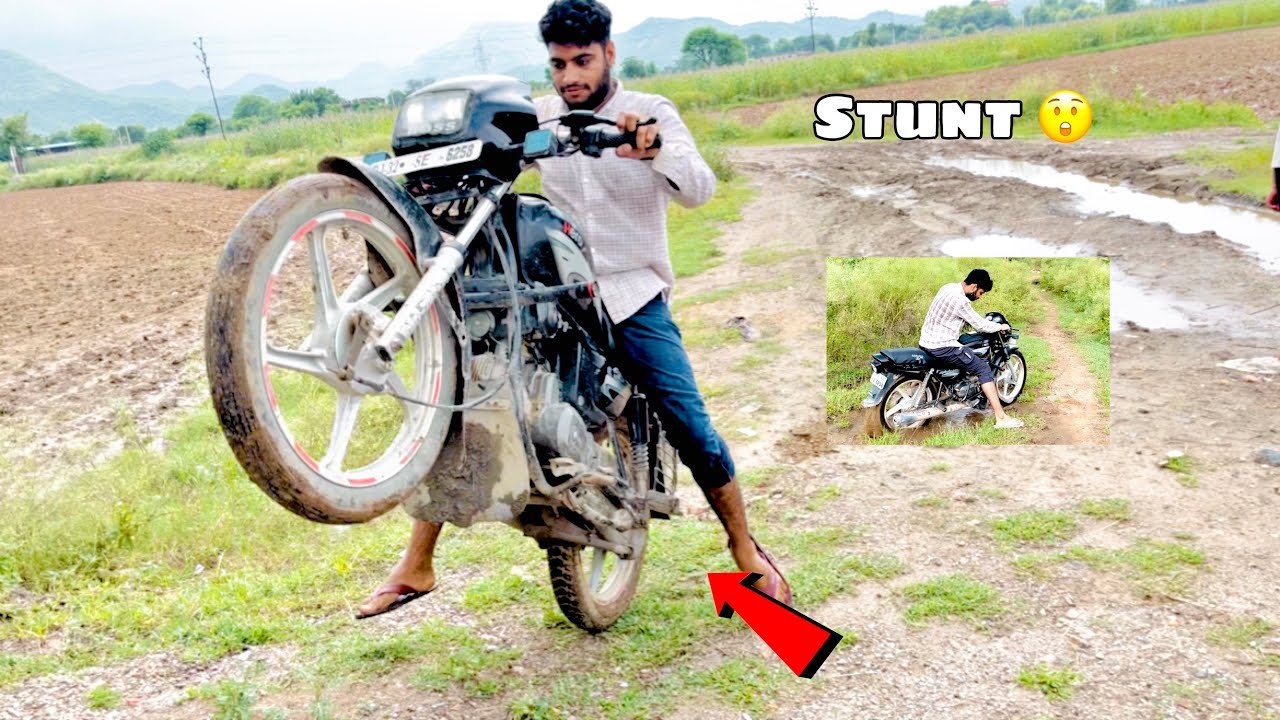 OFF Roading Splendor Stunt modified 😱! Splendor bike hero 🍁…? #offroad ...