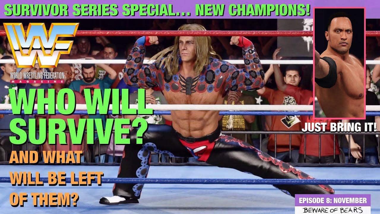 WWE 2K22 Universe Mode | WWF New Generation | Episode 8: Survivor ...