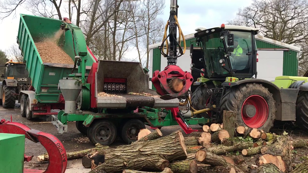 Mus Max T8 Wood Chipper - YouTube