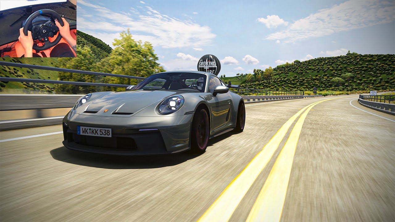 Assetto Corsa - Porsche 911 GT3 2022 │ Pacific Coast │ Logitech G92 ...