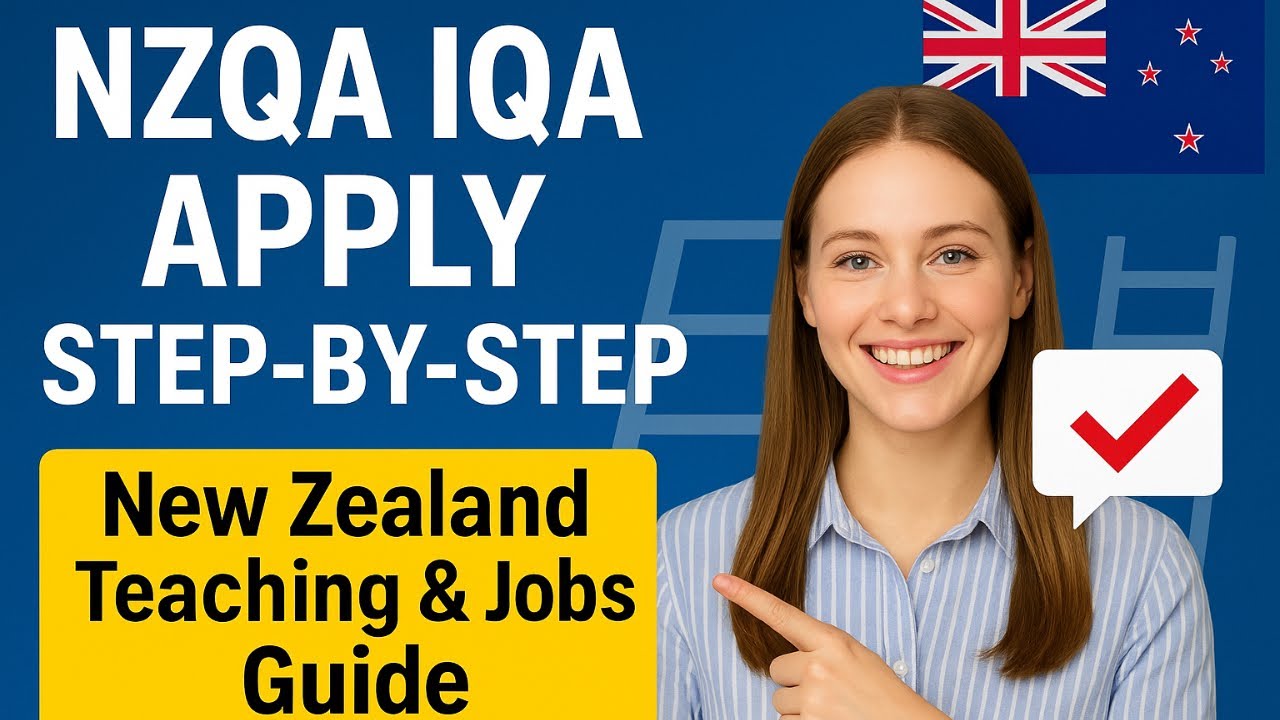 NZQA Qualifications Assessment: Step-by-Step ! How To Apply IQA For New Zealand for Teaching and ...