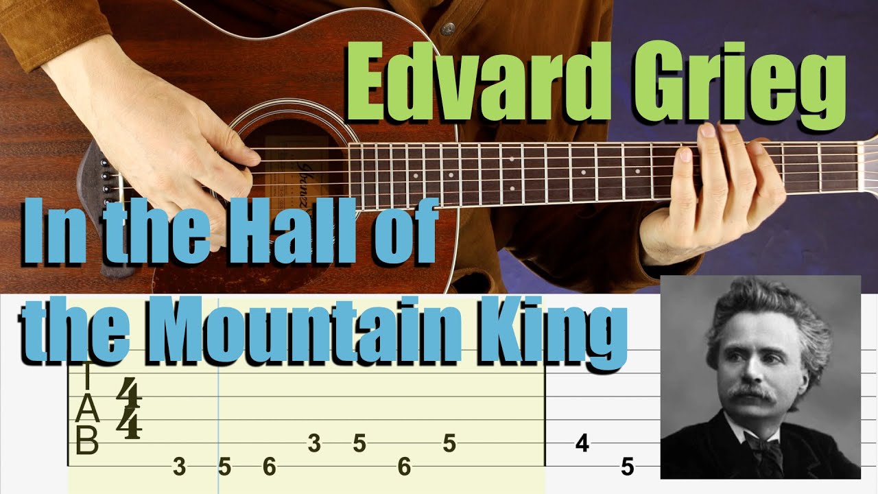 Grieg - In the Hall of the Mountain King + TAB - YouTube