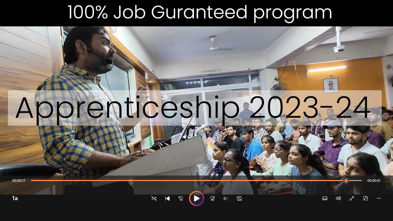 A glimpse of Apprenticeship 2023 | 100% Job guaranteed program | #techpile | # ...