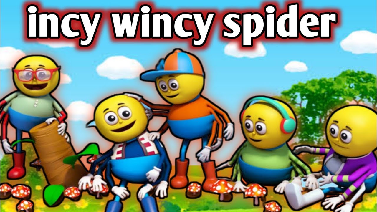 Incy Wincy Spider Climbed Up The Water Spout | Prenursery Rhyme | Incy ...