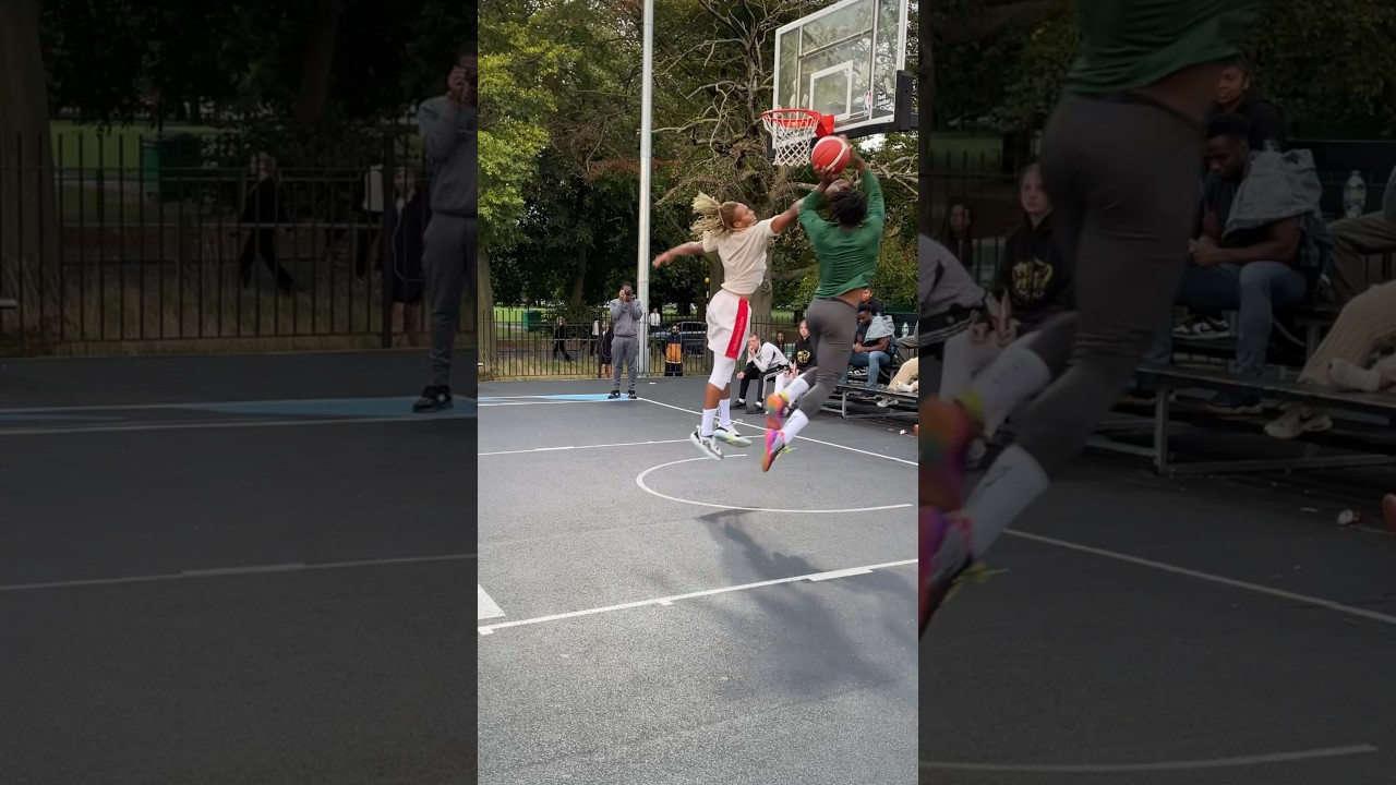Hoopspace 1v1 Clapham Common🍿👀 #basketball #viral #shorts - YouTube