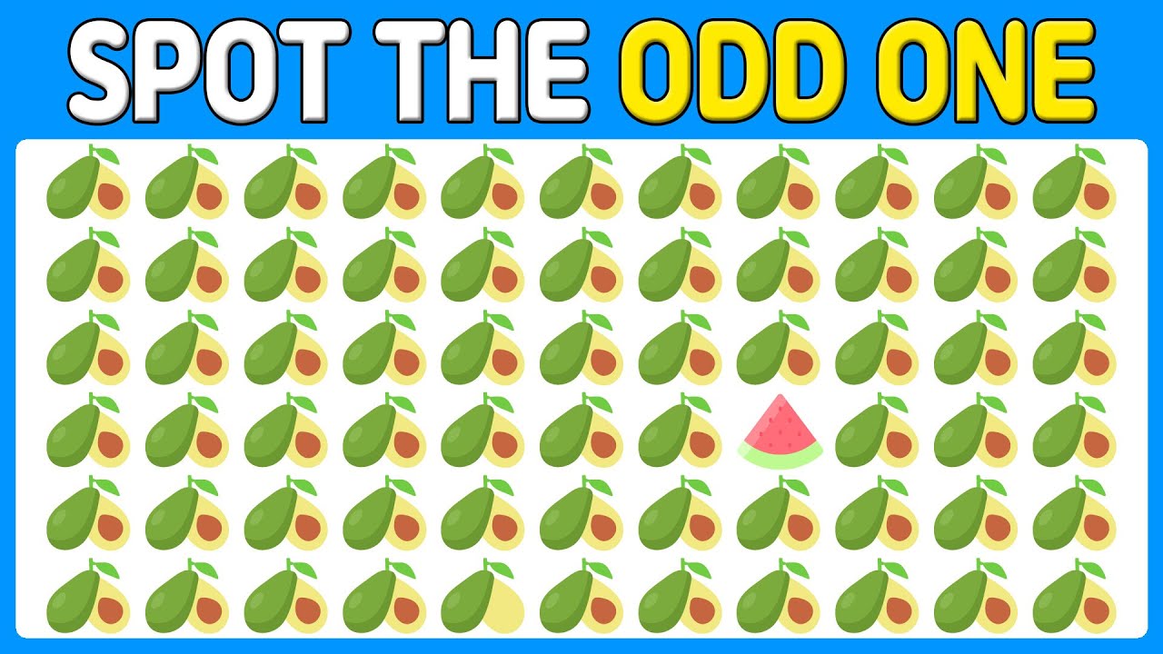 Spot the Odd One Out | Odd One Out: Your Time to Shine! 🌟 Find the Odd ...