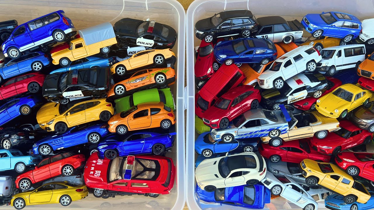 1 Hour of Welly Diecast Cars Unboxing - Diecast Models, Welly Nex, and ...
