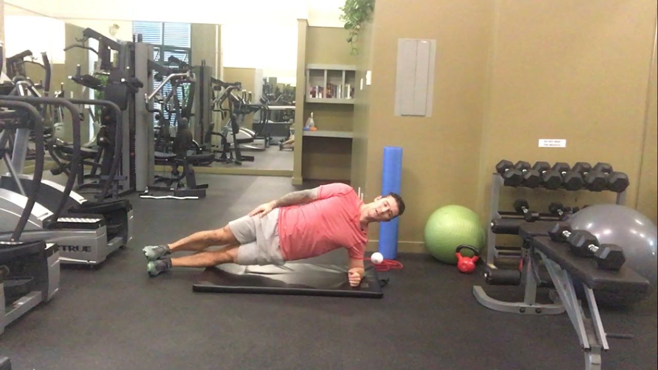 How To Perform The Side Plank With Progressions - YouTube