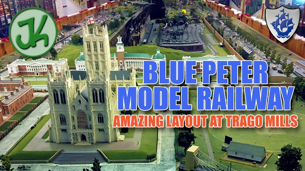 Blue Peter Model Railway at Trago Mills | Full Tour - YouTube
