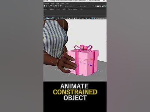 Trick to animate a constrained object in Maya #shorts - YouTube