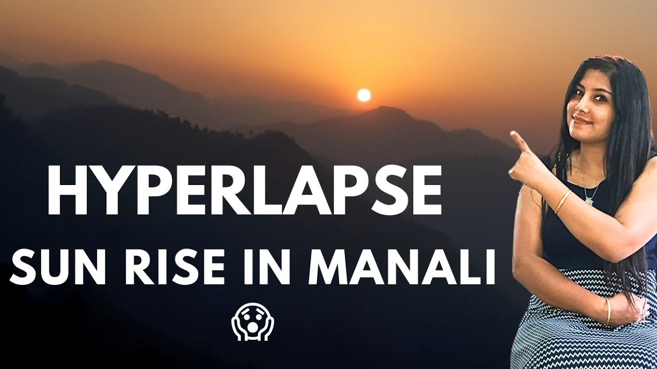AMAZING VIEW OF SUN RISE IN MANALI | MANALI SUN RISE | NATURE | MANALI ...