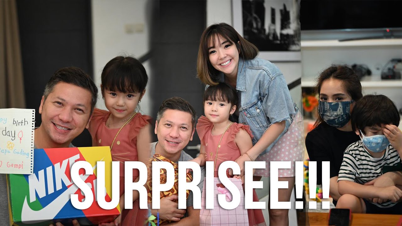 SURPRISE BIRTHDAY DARI GEMPI & MAMA GISEL!!! - YouTube