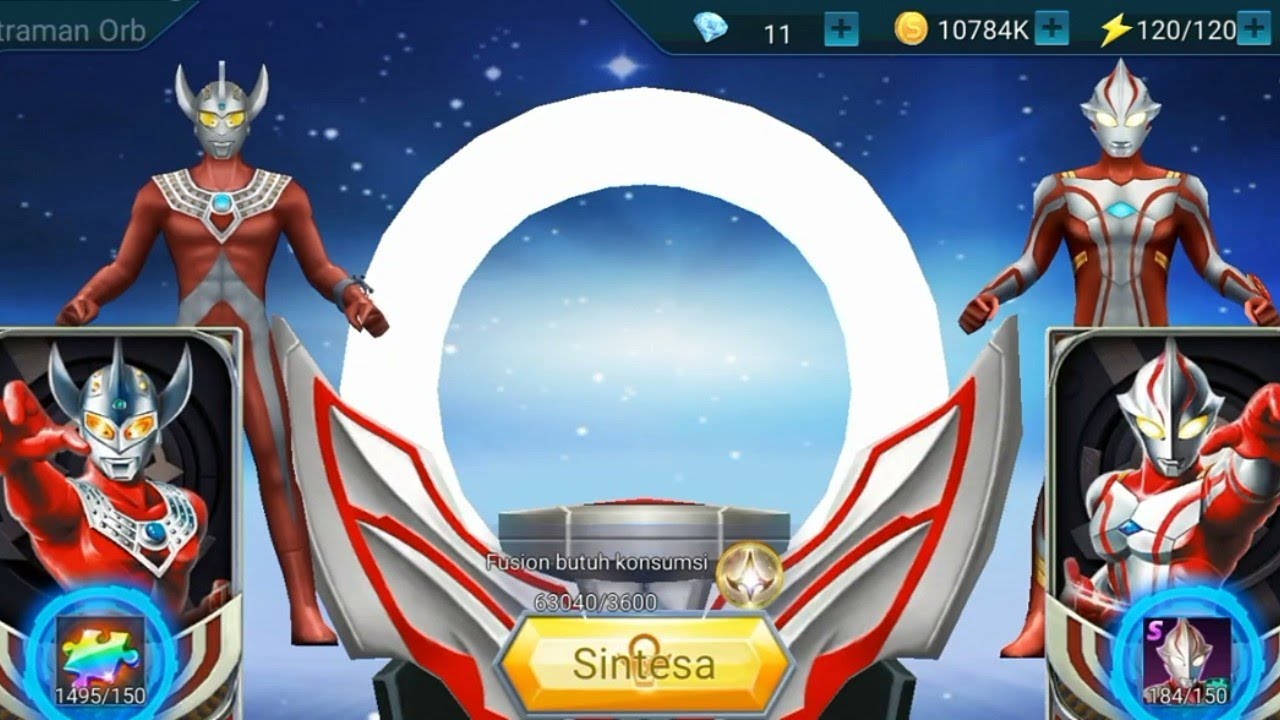 Unlock Form Ultraman Orb Burnmite(Orb Api).Game Ultraman Legend of ...