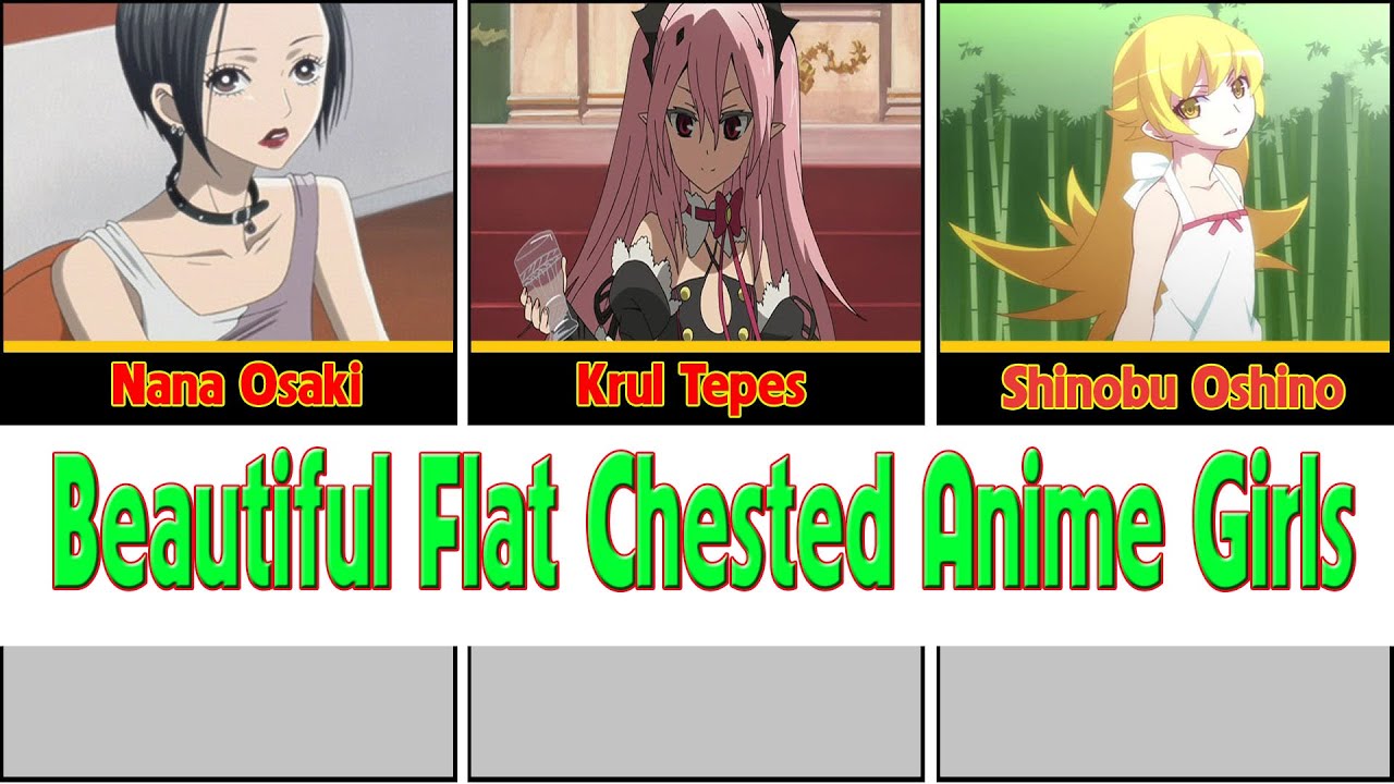 10 Beautiful Flat Chested Anime Girls|Anime JP all - YouTube