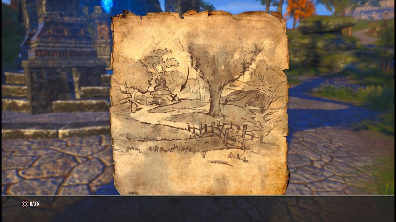 Stormhaven Treasure Map 4 | Elder Scrolls Online - YouTube