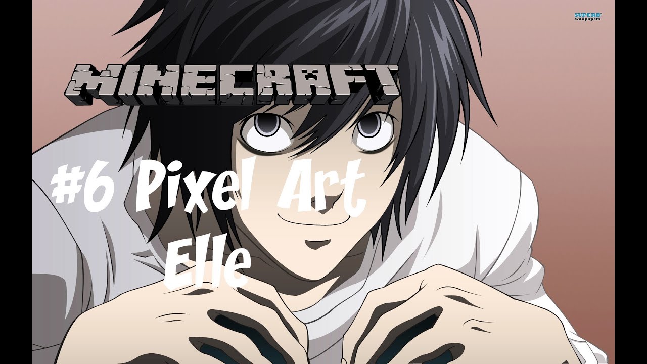L'angolo di Minecraft: #6 Pixel Art Elle Death Note - YouTube