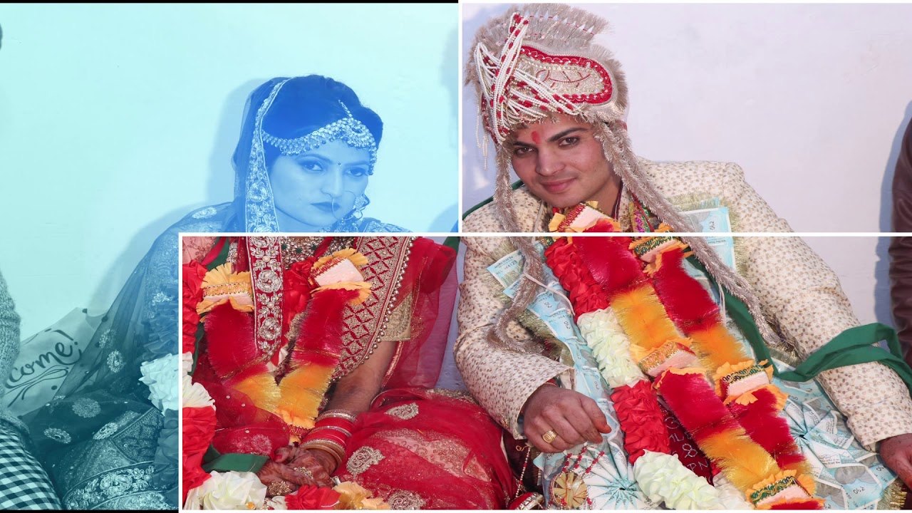 Beatifull Gaddi Couple Marriage Moment-Ambika Digital Studio Holi - YouTube