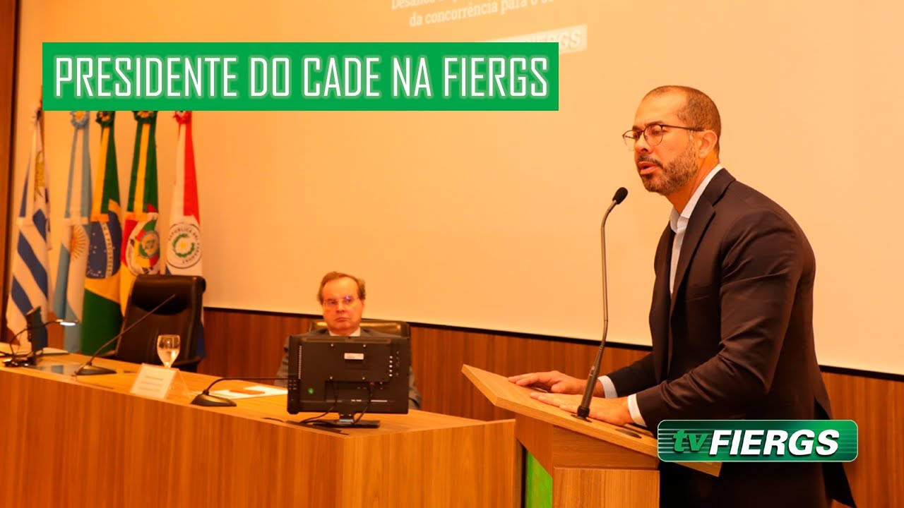 Presidente do CADE Alexandre Cordeiro Macedo em encontro na FIERGS ...