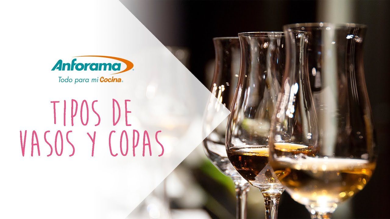 Tipos De Copas Y Vasos Para Bebidas 🍷🍸 - YouTube