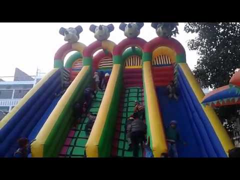 Enjoying Children on Jhoola in Mela - YouTube