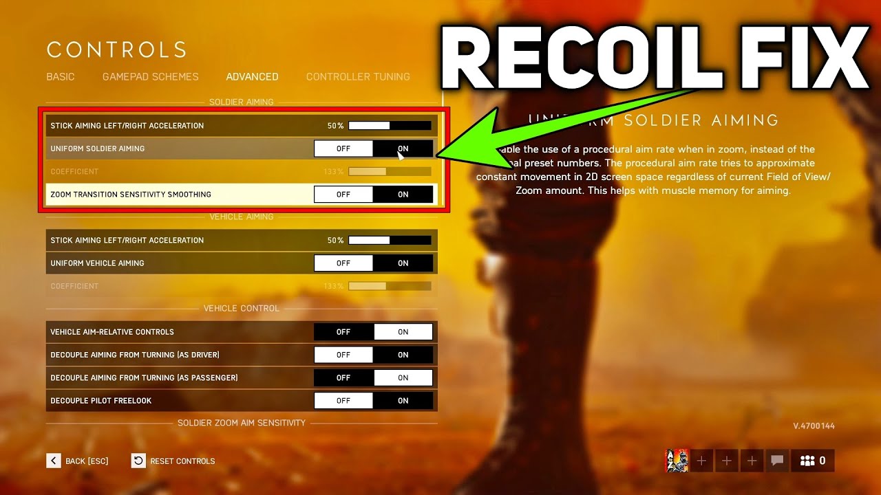 How to Set No Recoil | Battlefield No recoil | Multiplayer no recoil ...