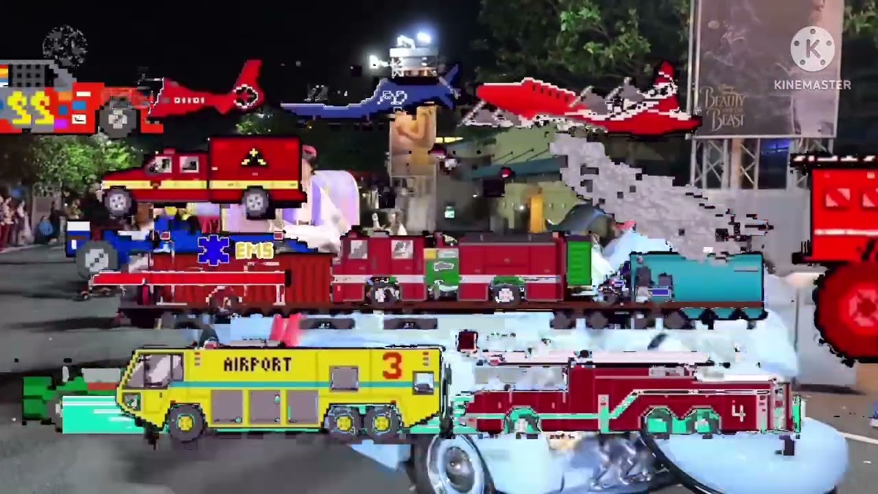 Vehicles Parade Volume 3 - Sports, Colors, Counting, Song - @The Kids ...