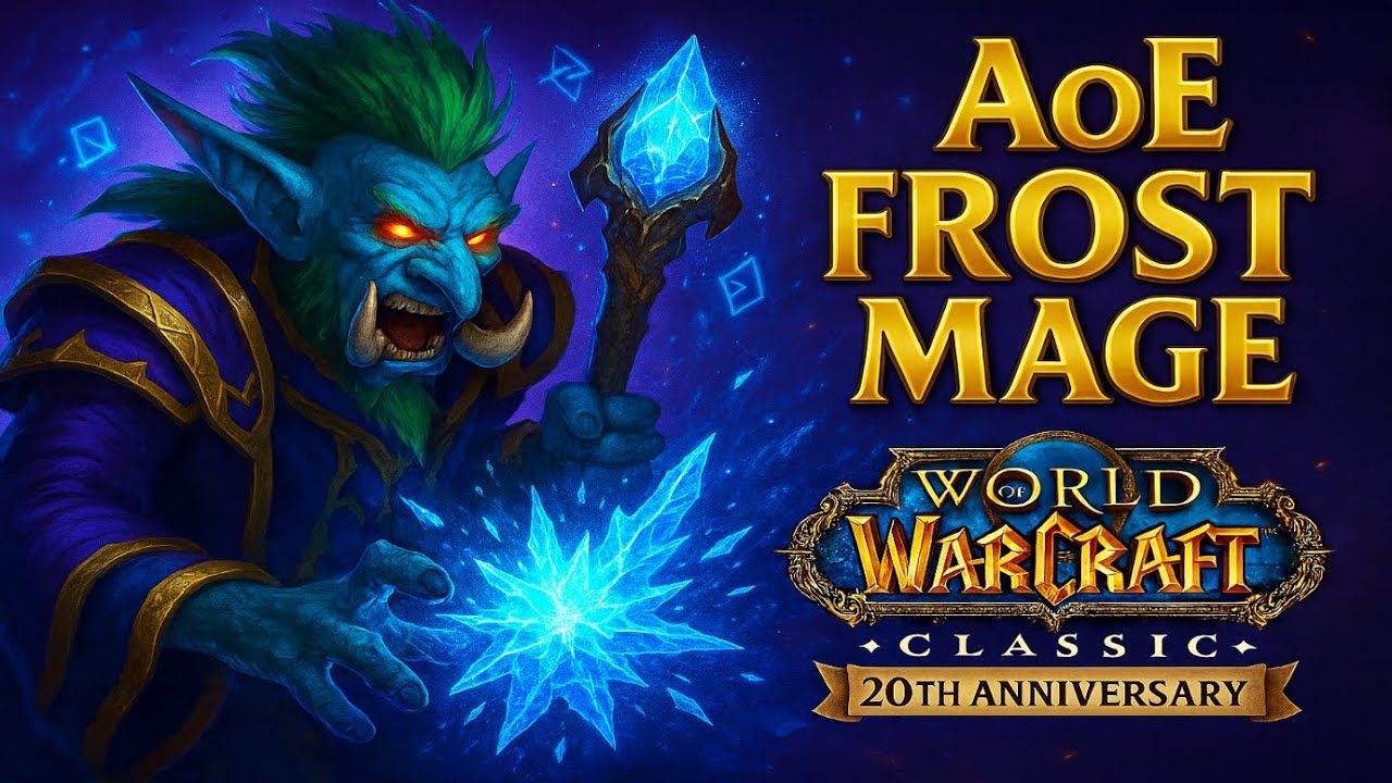 WoW Classic 2024 Live ️ Frost Mage AoE, Leveling & Professions ⚡ 20th ...
