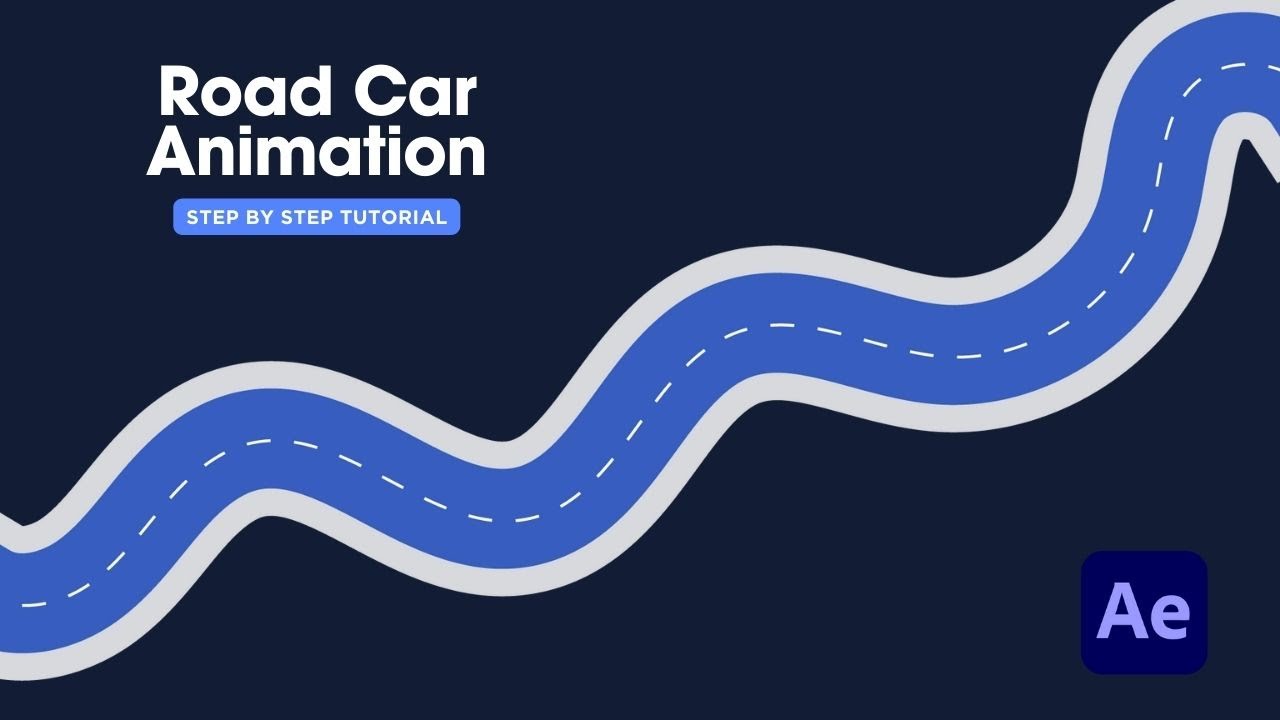 Car Animation tutorial - Adobe Aftereffects 2023 - YouTube