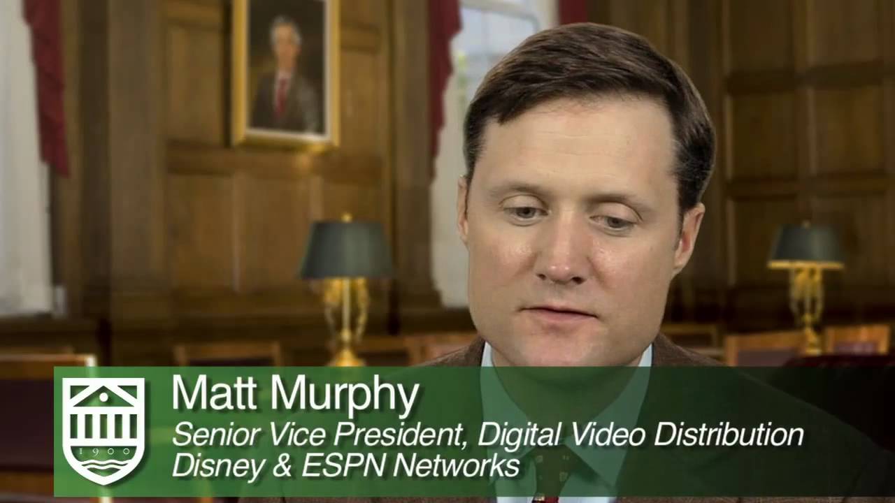 Matt Murphy, SVP at Disney and ESPN Media Networks, Part 2 - YouTube
