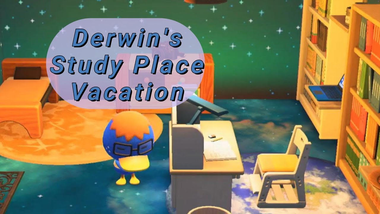 Animal Crossing New Horizons | Derwin's Studious Study | Yara Builds ...