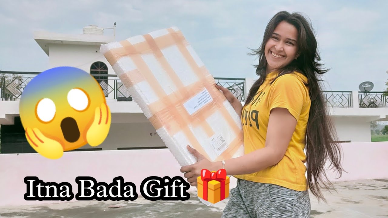 Itna Bada😱 gift 🎁🎁 Thanku so much 🤞🤗🤞#babitashera27 #vlog - YouTube