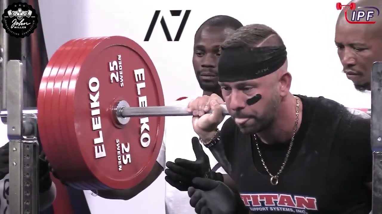 Pascal Suckow - 9th Place 790kg Total - 93kg Class 2022 IPF World ...