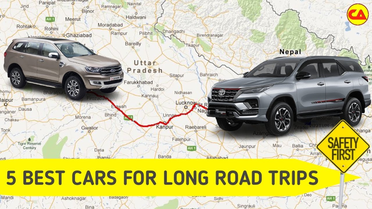 5 Best Cars For Long Road Trips in India | Cars Advisor - YouTube