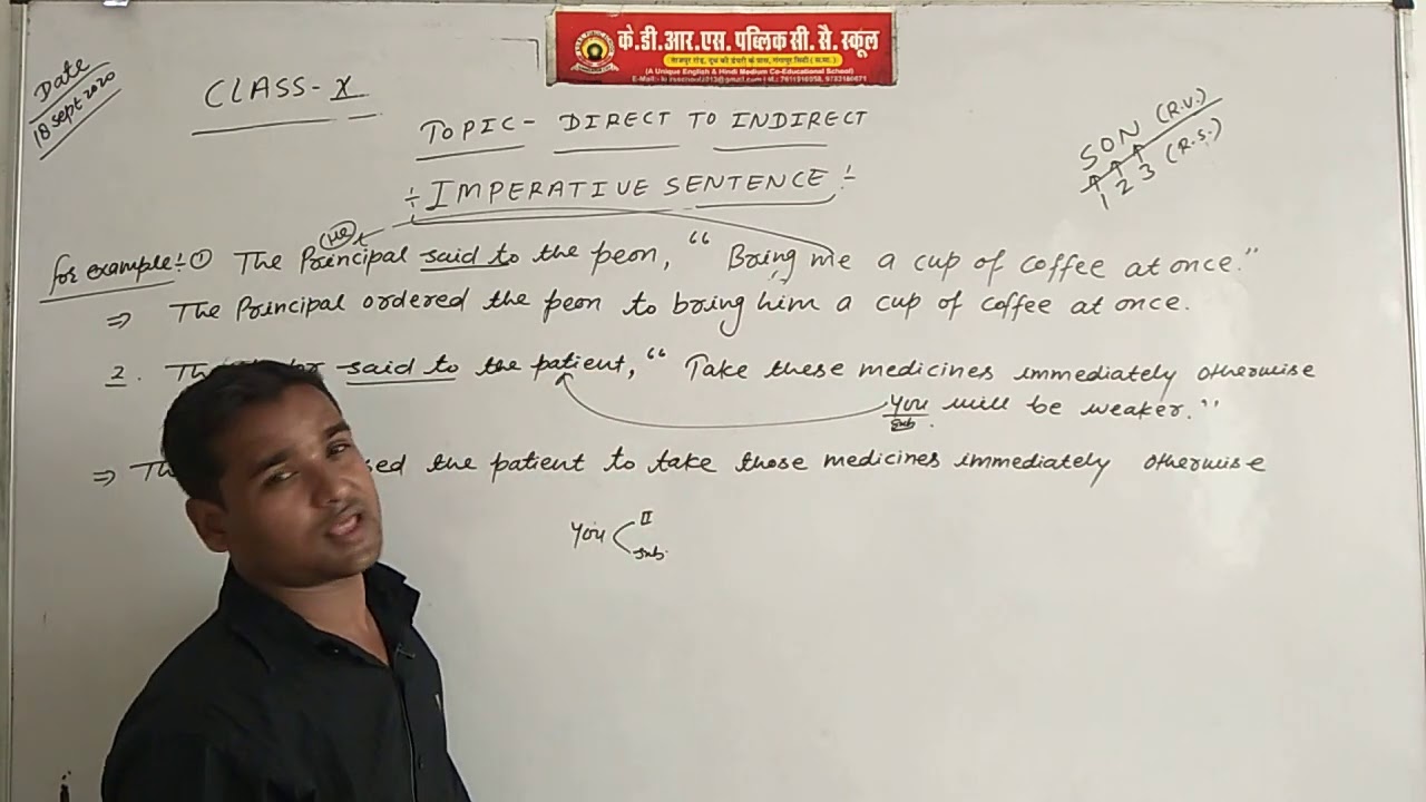Direct To Indirect Interrogative And Imperative Sentence Part II Class 10 English RBSE direct-to-indirect-interrogative-and-imperative-sentence-part-ii-class-10-english-rbse