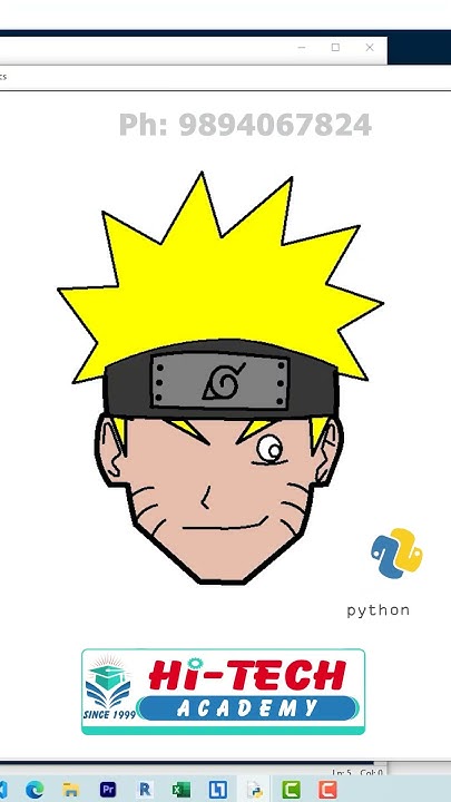 NARUTO USING PYTHON - YouTube