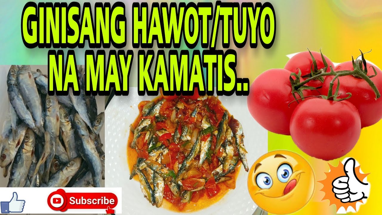 Paano magluto ng ginisang hawot na may kamatis? - YouTube