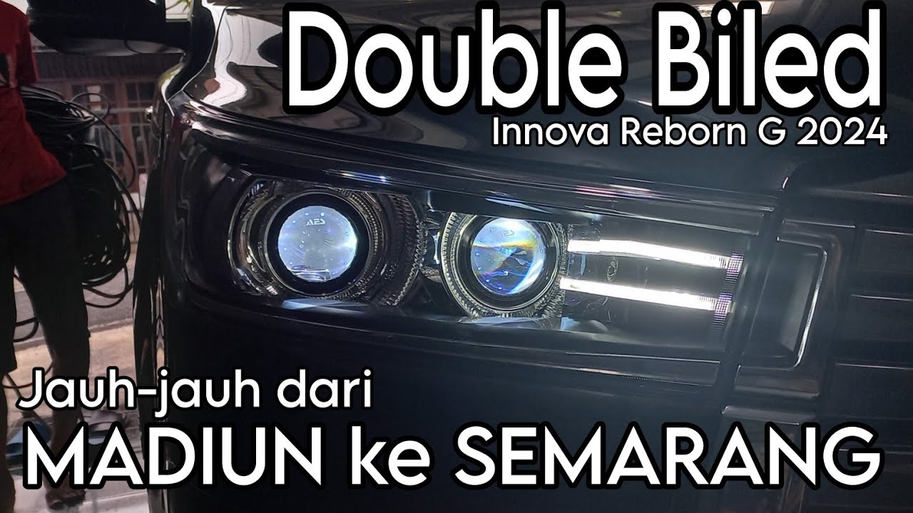 Innova Reborn Tipe G 2024 Install Double Biled AES Turbo TIR - YouTube
