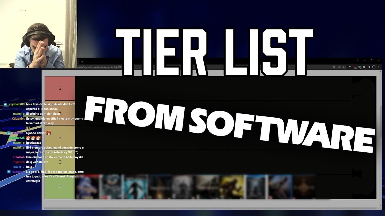 TIER LIST JUEGOS FROM SOFTWARE - YouTube