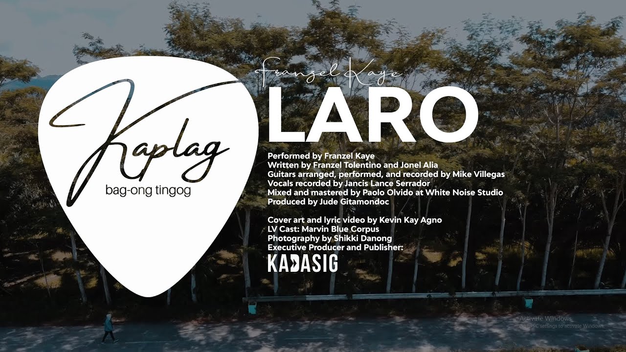 LARO - Franzel Kaye ( Official Lyric Video ) - YouTube