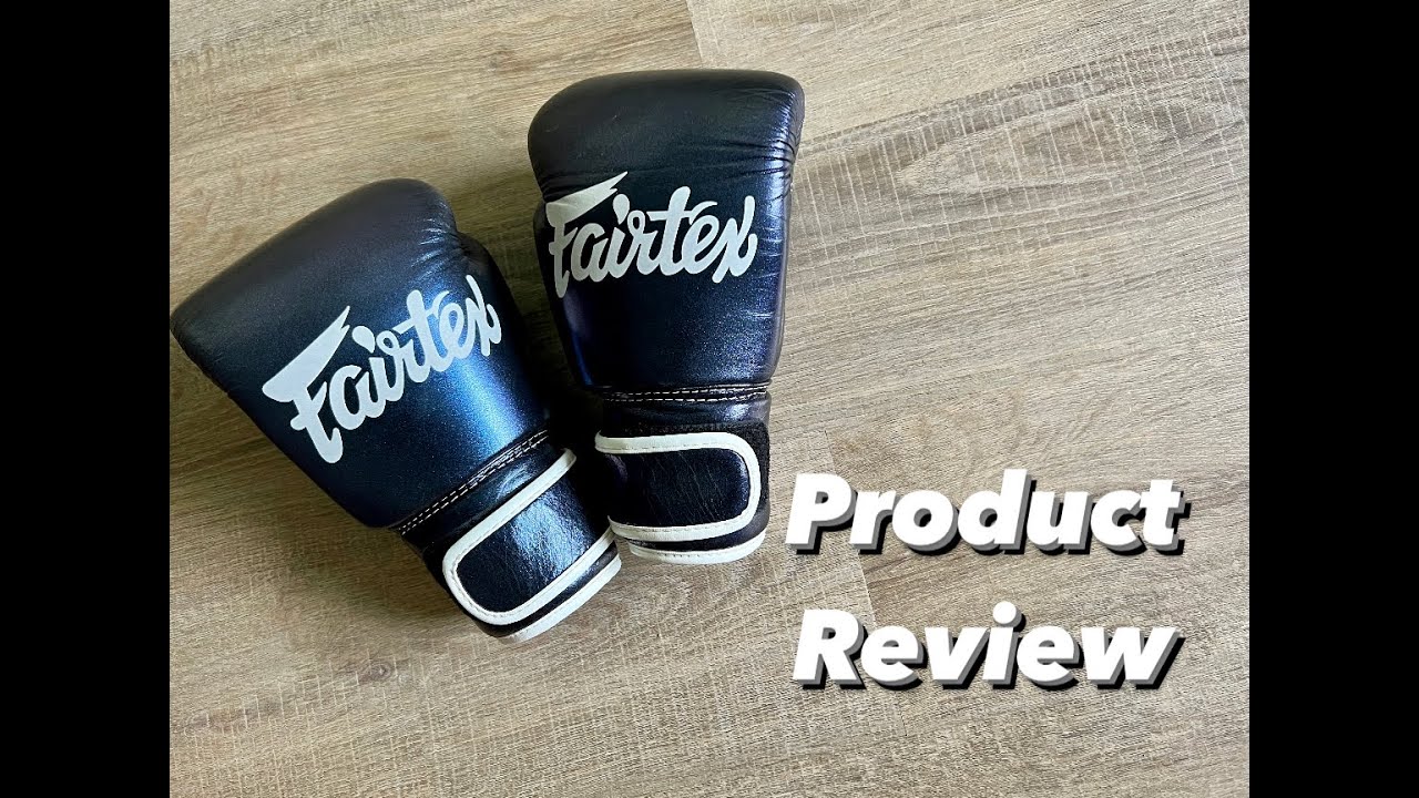 In Hand Review of Fairtex Microfibre Muay Thai Boxing Gloves - YouTube