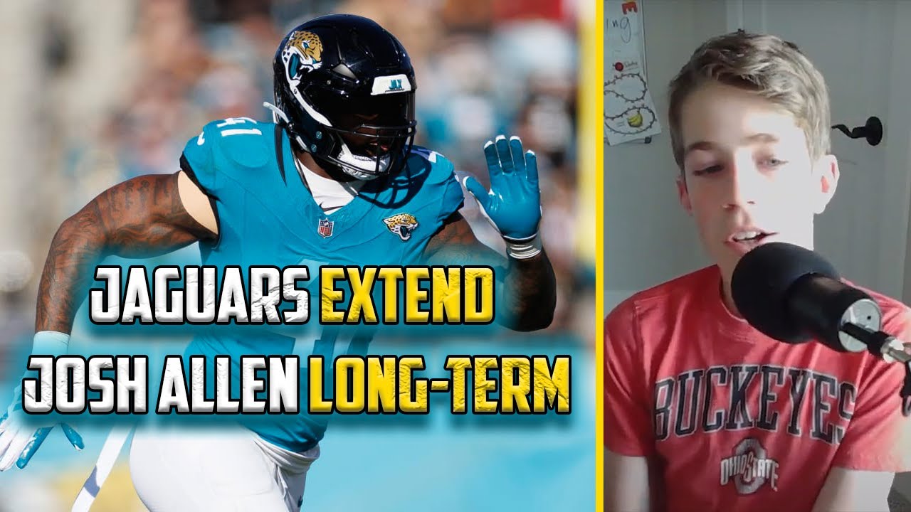 Jaguars Re-Sign Edge Rusher Josh Allen - YouTube