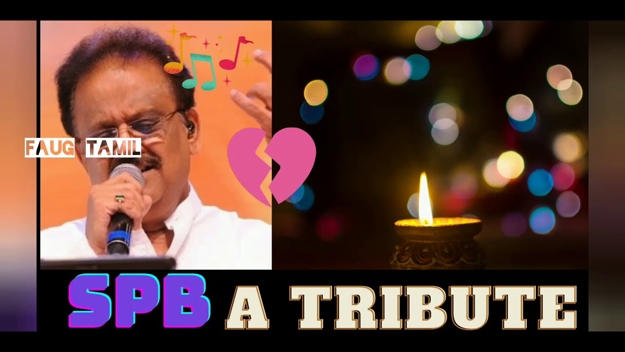 SPB Tribute | S P Balasubramanyam | A Legend | SPB News - YouTube